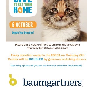 RSPCA Giving Day : Sponsor